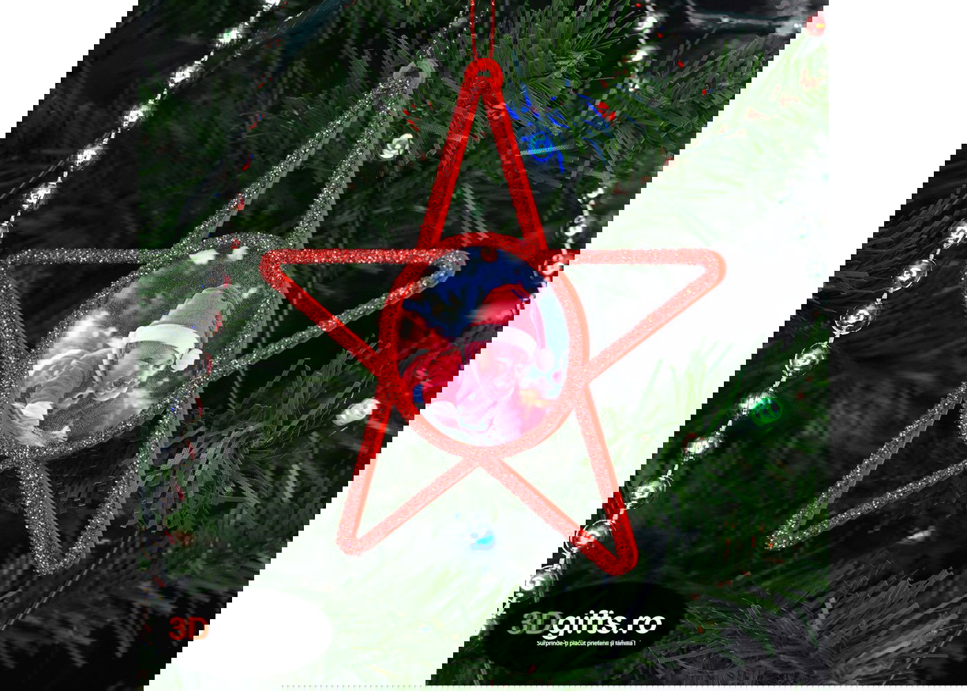 Globuri Personalizate Crăciun – Cu Nume, Poze sau Logo