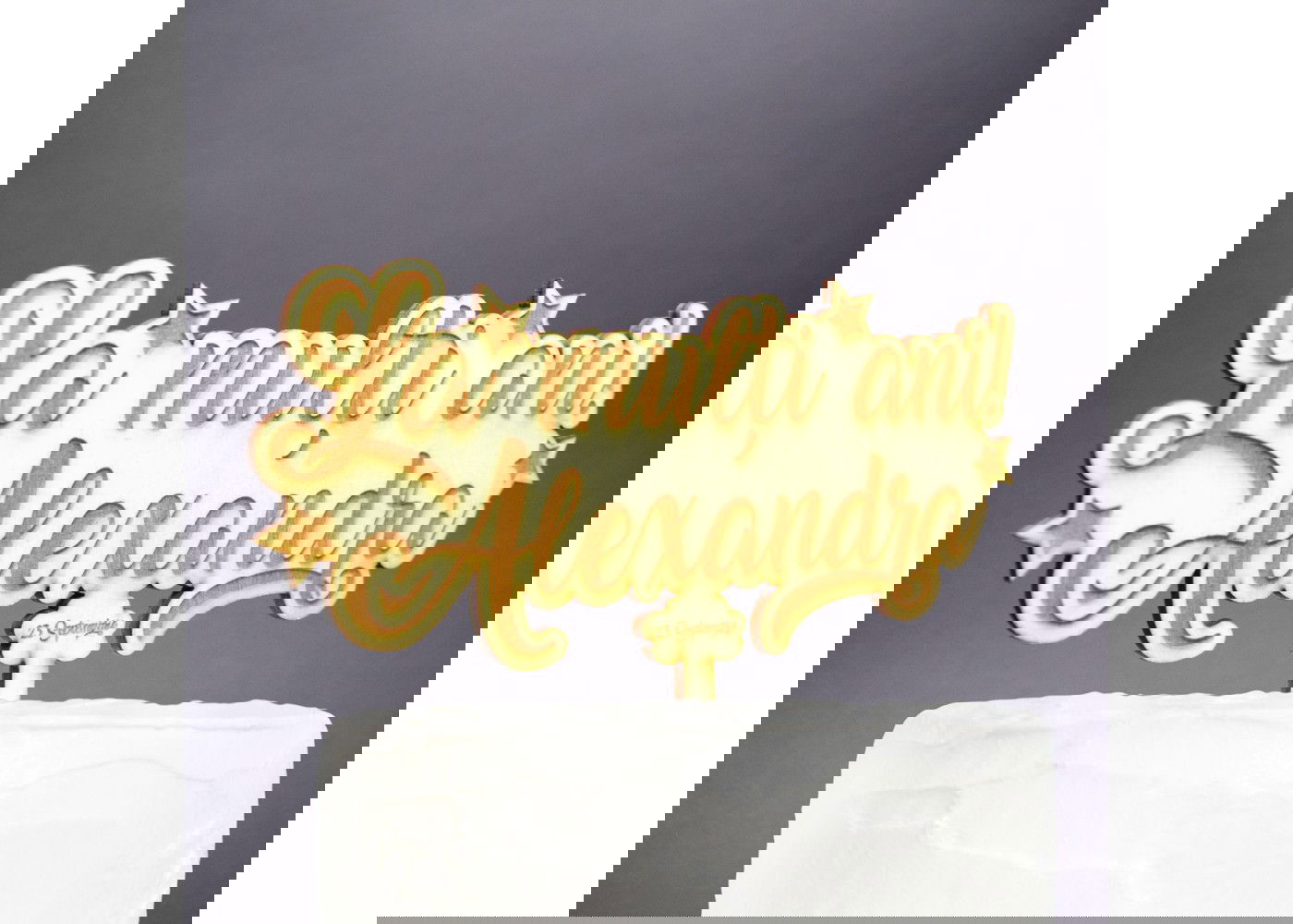 Topper Tort Personalizat | Cake Topper | Decoratiune Tort