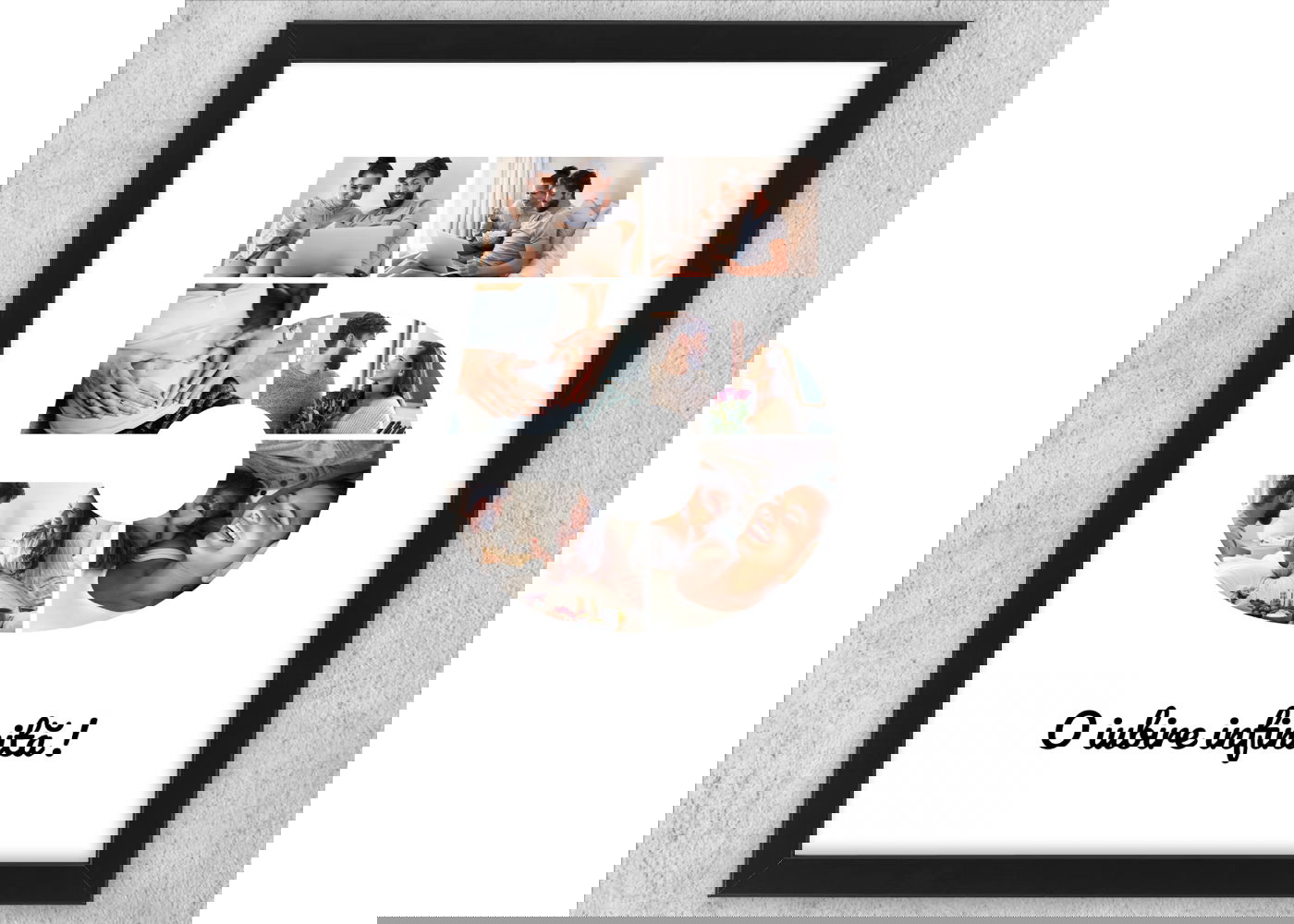 Tablou Personalizat Cu Poze Și Text - Colaj 67 | 3Dgifts.ro